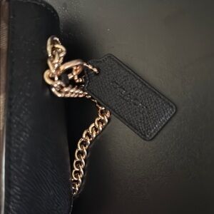 Coach | Bags | Coach Brown And Black Crossbody Bag With Star Clasp ...